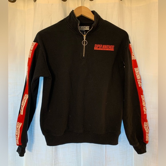 Nintendo | Sweaters | Vintage Super Nintendo Pullover Sweater | Poshmark